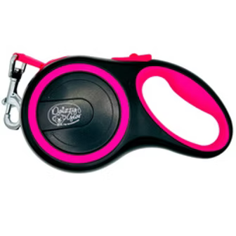 Pink Retractable Dog Walking Leash | Daizzy Gear
